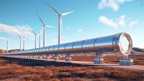Premium Photo Wind Turbine Array Wind Energy Production Renewable