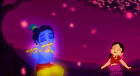 Cartoon Radha Krishna Wallpapers Wallpaper Cave