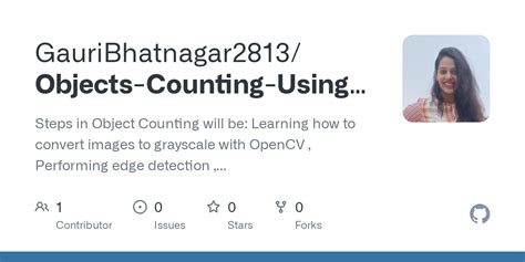 Github Gauribhatnagar2813objects Counting Using Opencv Steps In Object Counting Will Be