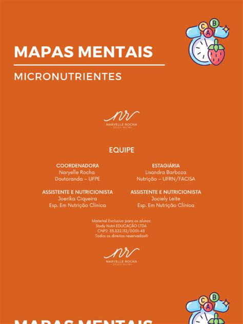 Mapas Mentais Micronutrientes Pdf