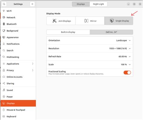 Xorg How Do I Turn Off The Laptop Screen While Using An External Monitor Ask Ubuntu
