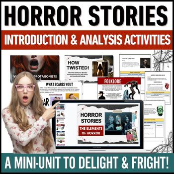 Horror Genre Scary Stories Unit Gothic Literature Thrill Of Horror Lessons