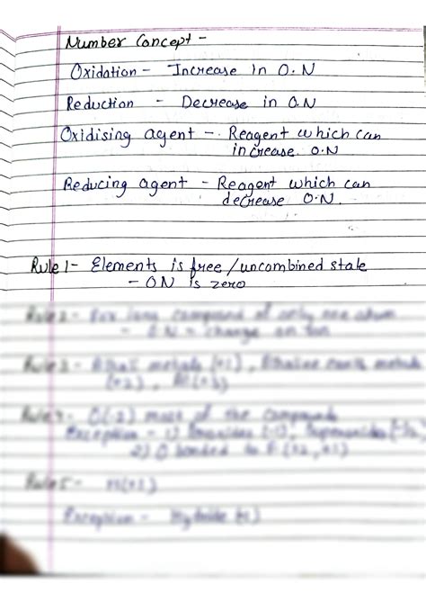 Solution Redox Reaction Formula List Studypool