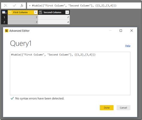 chris webb s bi blog creating tables in power bi power query m code using table chris webb s