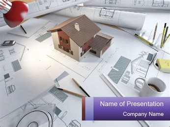 Architect Buro PowerPoint Template Backgrounds Google Slides ID 0000020399 SmileTemplates Com