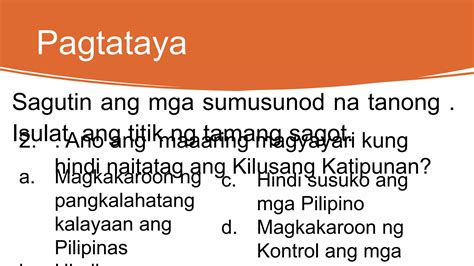Mga Mahalagang Detalye Sa Pagkatatag Ng Katipunan Pptx
