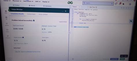 Dsa Geeksforgeeks Codingjourney Problemsolving Aman Mehta