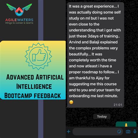 Agilewaters Consulting On Linkedin Advancedai Aibootcamp Agilewaters Machinelearning