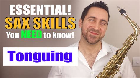 Saxophone Tonguing Exercises At Travis Day Blog