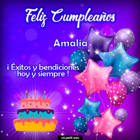🎂feliz Cumpleaños V Amalia  De Cumpleaños