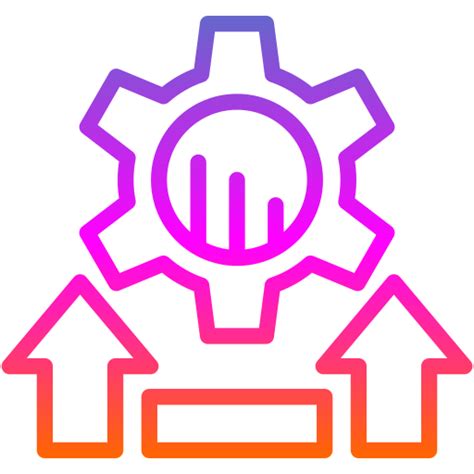 Reduction Generic Gradient Icon