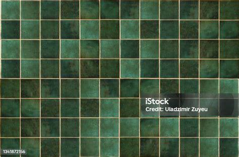 녹색 세라믹 타일 배경 오래된 빈티지 세라믹 타일 녹색부엌이나 욕실장식 타일에 대한 스톡 사진 및 기타 이미지 타일 녹색 모자이크 Istock