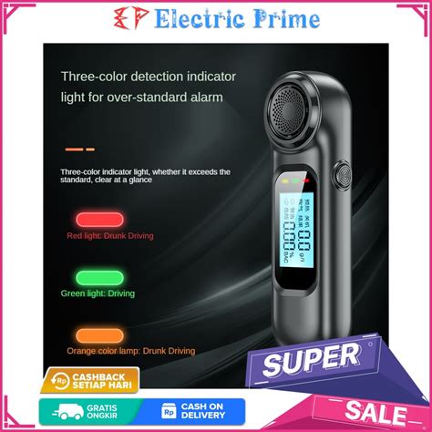 TRIPLEDI Digital Alcohol Tester Mini C7 Alat Ukur Kadar Alkohol Tubuh Breathalyzer Analyzer