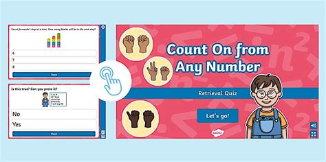👉 Retrieval Practice Count On From Any Number Maths Interactive Quiz