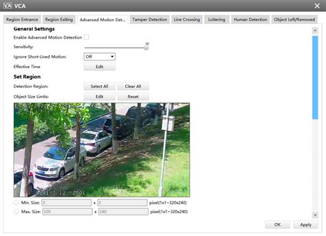 Advanced Motion Detection