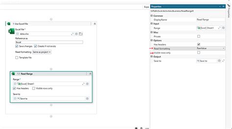 Read Range Modern Activity Studio UiPath Community Forum