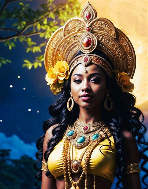 Orisha Oshun Art Yoruba Goddess Wall Art Divine Feminine Home Decor