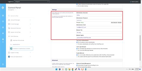 How To Install Wordpress In Directadmin Evolution Ipserverone