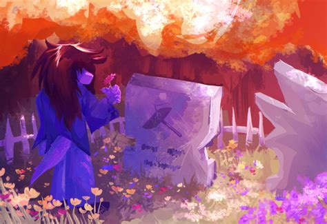 Safebooru 1girl Autumn Leaves Black Shoes Brown Hair Colored Skin