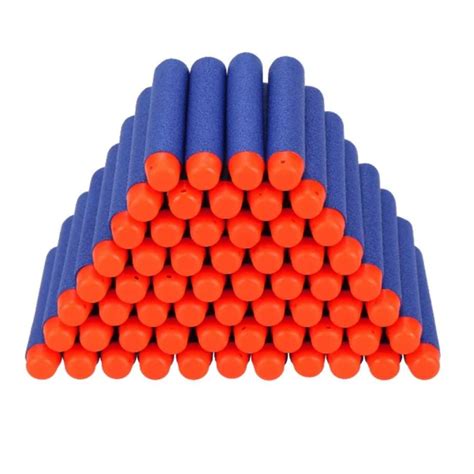 Nerf Gun Compatible Bullets 100 Pack Geewiz