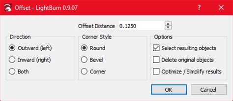 Offset Shape Issue LightBurn Software Questions LightBurn Software Forum