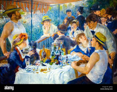 Pierre Auguste Renoir 1841 1919 Luncheon Of The Boating Party 1880