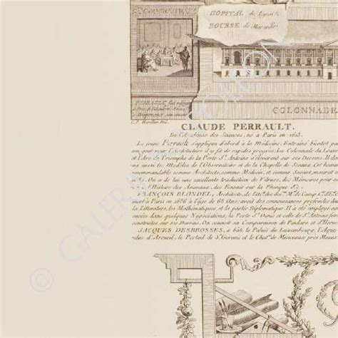Gravures Anciennes And Dessins Portrait De Claude Perrault 1613 1688