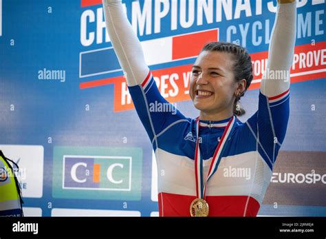 Mathilde Gros Womens Keirin During The Track Cycling French