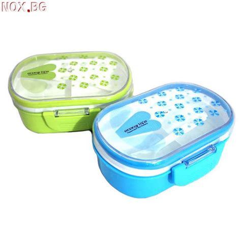 Детска кутия за храна с отделения кутия за обяд с лъжичка 6 90лв гр Добрич Nox Bg 24470