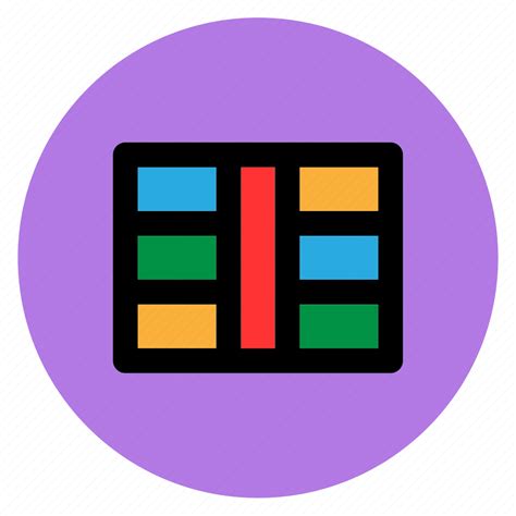 circle csv grid round user interface web icon download on iconfinder