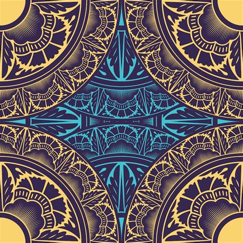 Geometric Pattern Design Vector Free Download