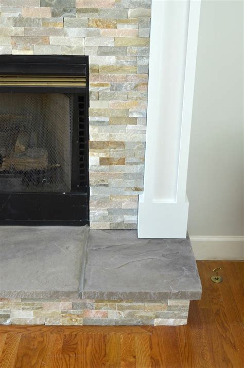 Stone Tile Fireplace Ideas
