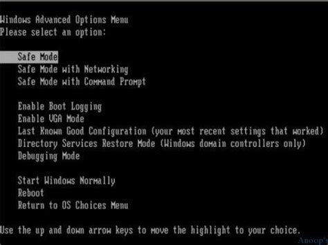 how to fix windows xp command prompt restart in safe mode windows diary