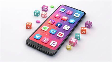 Carousel Interface Post On Social Network Mockup Design Premium Ai Generated Image