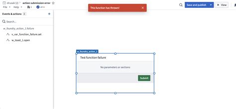 Can Retrieve Server Exception From A Slate Action Widget Ask The Community Palantir