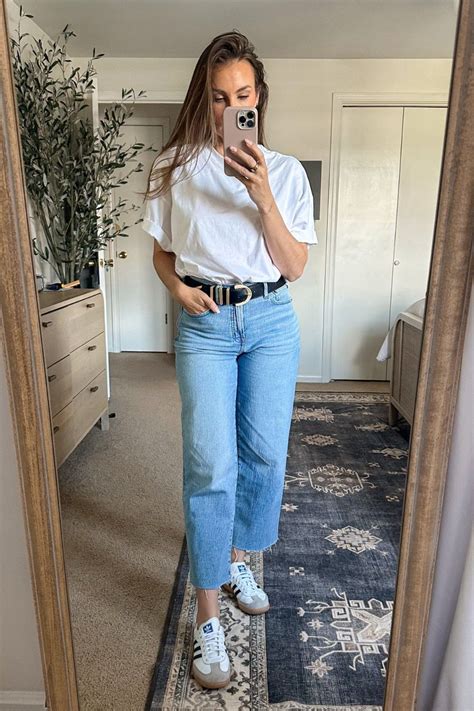 Oversized T Shirt White Ladies Curated On Ltk White Shirt And