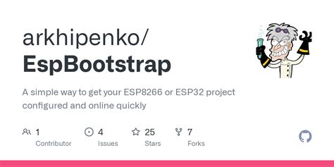 GitHub Arkhipenko EspBootstrap A Simple Way To Get Your ESP8266 Or ESP32 Project Configured
