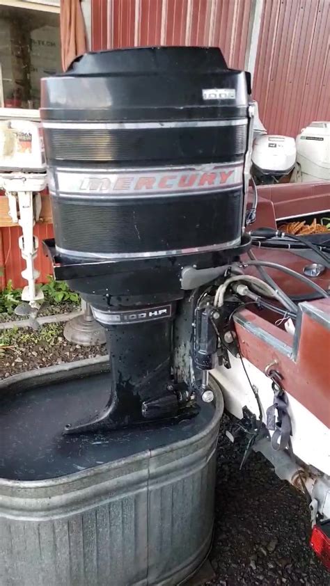 Running That 1969 Mercury 100hp Inline 6cyl 2 Stroke By Outboard Madness