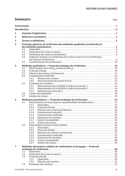ISO Microbiology Of The Food Chain Method Validation Part Protocol For The