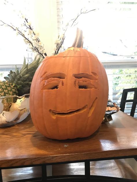 Roblox Man Face Pumpkin Carving Stencil Free Printable Pumpkin