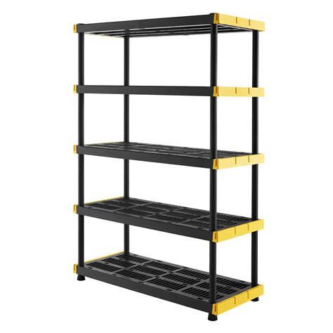 Wfx Utility™ 5 Tier Heavy Duty Plastic Storage Shelving Unit Wayfair