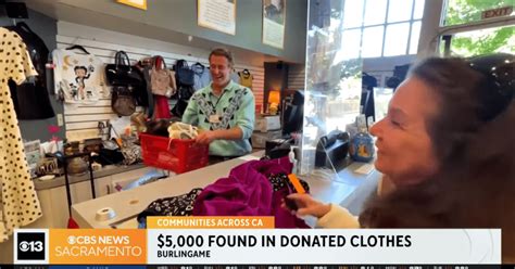 Thrift Shop Manager Finds 5000 In Donated Clothes And Wins Hearts By