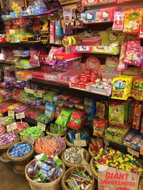 Food Trends Colorful Snack Collection 90s Candy Store Candy Shops