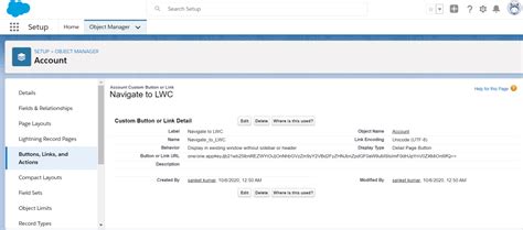 Open Lightning Component From Url Button In Lightning Salesforce Diaries