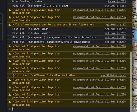 Rancher Error When Browsing Clusters And Refreshing · Issue 4967 · Rancherdashboard · Github