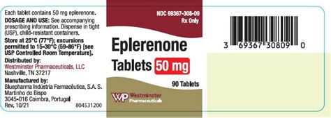 Eplerenone Fda Prescribing Information Side Effects And Uses