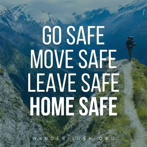 Safe Journey Short Quotes