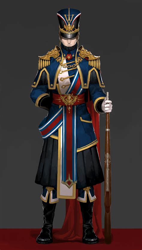Artstation Royal Guard Yj Oh Armadura Steampunk Diseño De