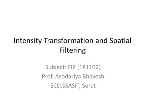 chapter 3 image enhancement spatial domain pptx