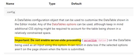 Fields Type Datatable Edit Value — Datatables Forums